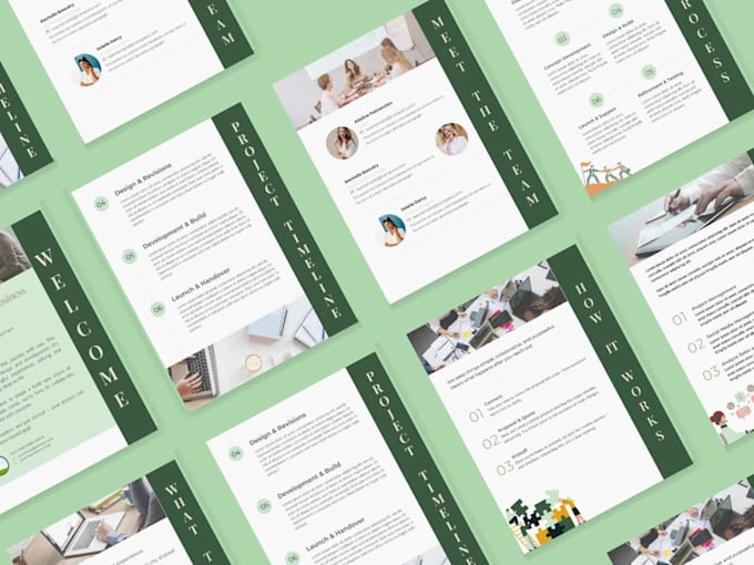 Create a professional client welcome guide for your brand by ...