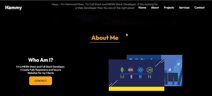 Design a personal portfolio design in react, next js by Mhammad0786 ...