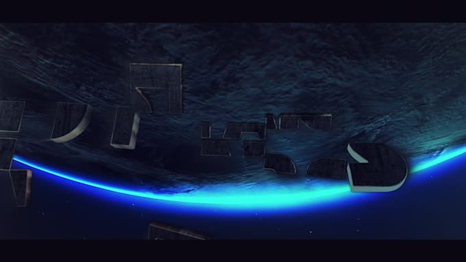 3d cinematic space intro by Iahmedramadan | Fiverr