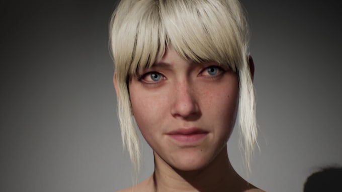 Do a female facial lip sync in unreal engine 5, metahuman character, 3d ...