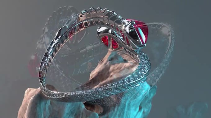 Render photorealistic cgi jewelry animation cgi jewelry design jewelry ...