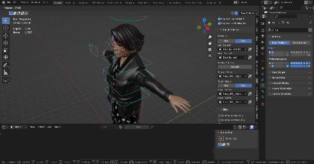 3d rig character rigging facial rigging vtuber rigging for animation by Polli3 | Fiverr