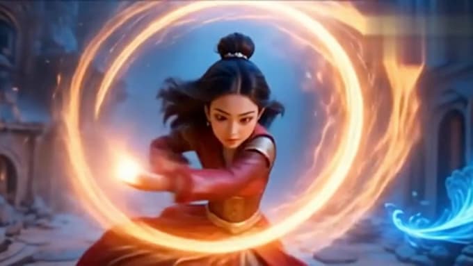 Create 3d pixar style video, ai art, visual effect, character animation ...