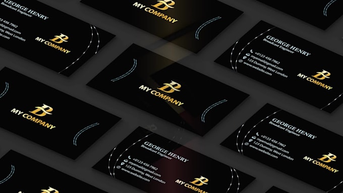 Do modern, minimalist and luxury business card design in 24h by Mofikul_alam69 | Fiverr