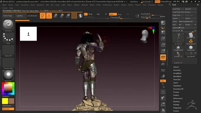 Create 3d character for your videogames or your 3d print by Xenoff3d ...
