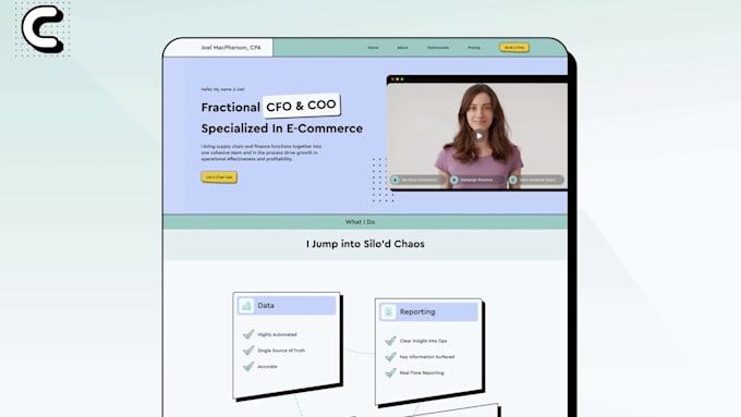 Be your ui, ux, web design, webflow, unlimited design for one month by Cc__creative | Fiverr