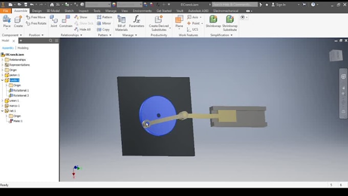 Make basic mechanical parts in inventor by Bogotajei | Fiverr