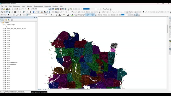 Work on gis mapping, map digitizing, georeferencing, spatial by Tasnimul_rafio1 | Fiverr