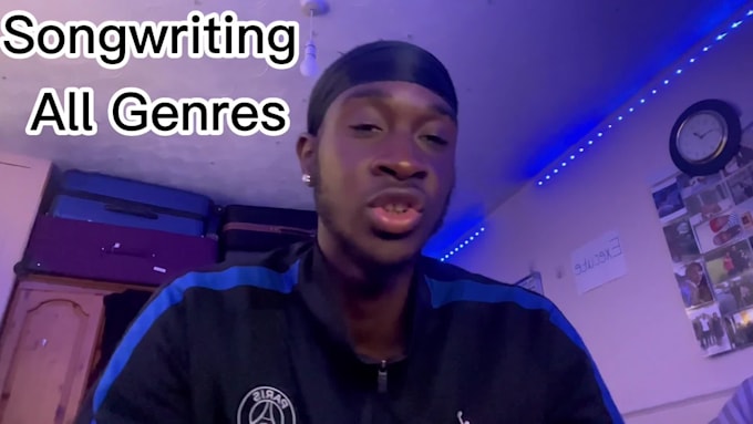 Write you a catchy hit song or rap lyrics by G_nino | Fiverr