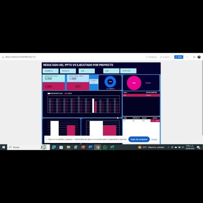 To turn your excel data into beautiful easy to read dashboards by Hildalondono | Fiverr