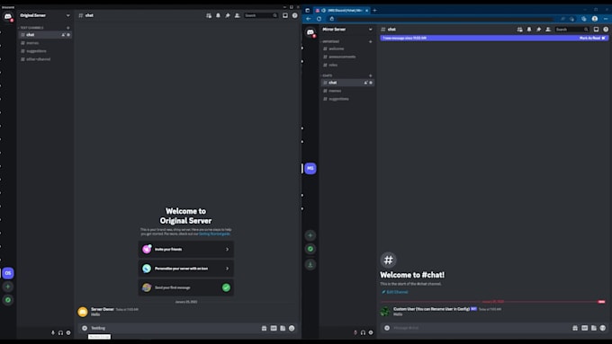 Provide a discord to discord message forwarding bot by Felixsuero | Fiverr