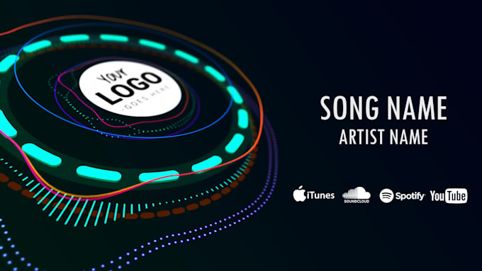 Make professional custom audio spectrum music visualizer by Vidurarandika96 | Fiverr