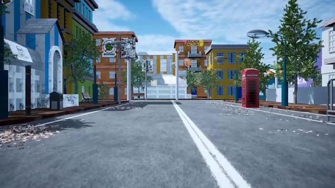 Conception d'un environnement 3d dans ue5, unity, godot, blender uefn ...