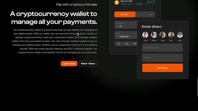 Attractive website development with html, css, and js by Joseaguilera23 ...