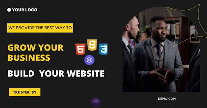 Do responsive front end web site in html css javascript and others frameworks by Truster_01 | Fiverr