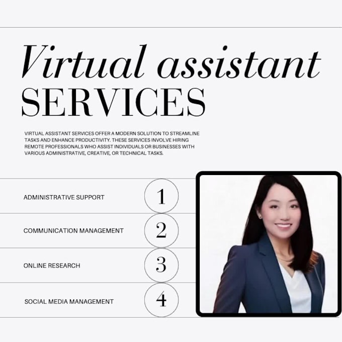 Virtual assistant for business efficiency and administrative support by Meeleh10 | Fiverr