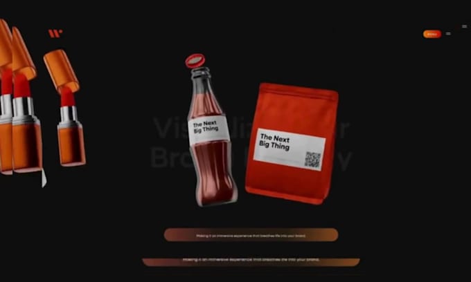 3d animated website three js webflow spline animation gsap scrolling animation by Webplustechni ...