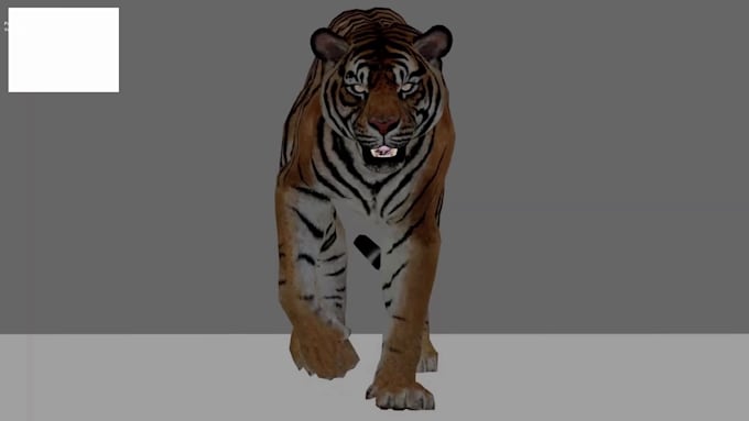 Do 3d realistic animal animal, character model, 3d texture, with groom ...