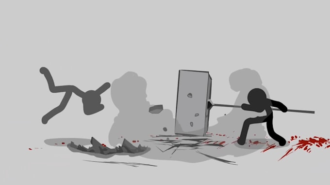 Create stickman animation, stick figure, 2d stickman character ...