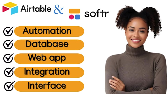 Be your airtable, softr webapp, airtable database, automation expert by Oluwayemisi0707 | Fiverr