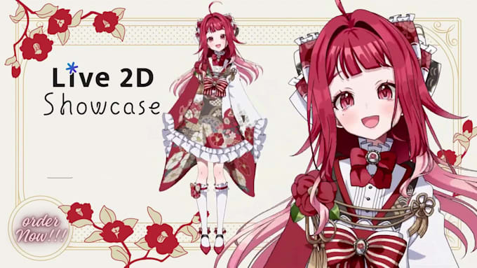 Draw and rig 2d vtuber model,live2d vtuber rigging,vtuber design,vtube ...