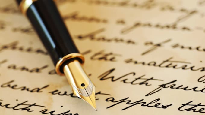 Convert handwritten notes to digital, editable document, manual typing ...