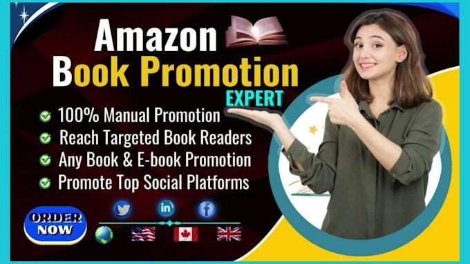 Do amazon book promotion, ebook marketing, viral book promotion by ...
