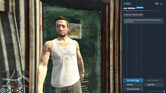 Sell npc dialogue script for fivem by Oussamahouatmia | Fiverr