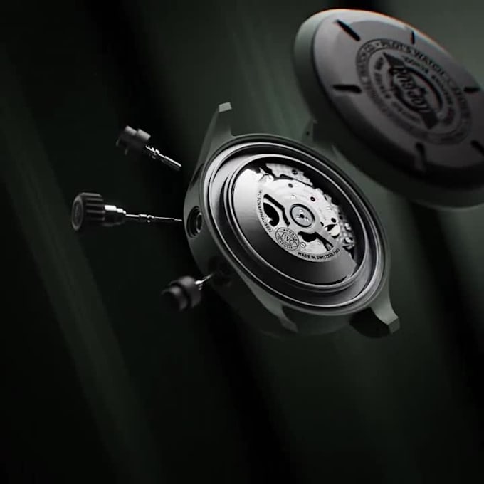 Do realistic 3d watch design 3d wrist watch animation 3d model 3d ...