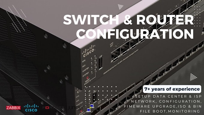 Configure cisco switch, cisco router, cisco firewall and other cisco ...