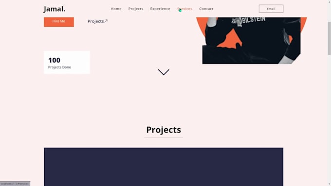 Build personal or business portfolio website using react, tailwind by Jamalkhan_jk | Fiverr