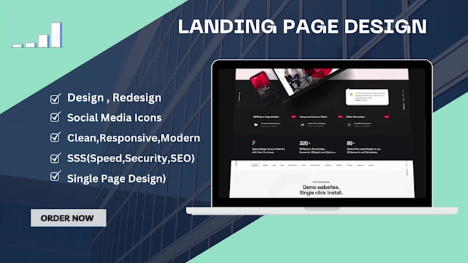 Create responsive and modern wordpress landing page design by Wordpress1dude | Fiverr