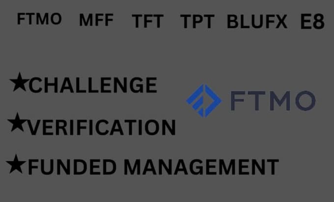 Trade ftmo mff tpt and other prop firm successfully by Visionx_fx | Fiverr