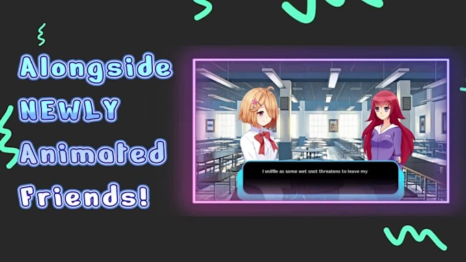 Program your visual novel by Divinestudio280 | Fiverr