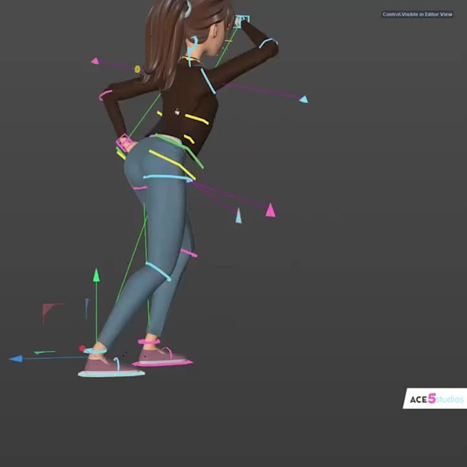 Do professionally 3d character rigging in maya and blender by ...