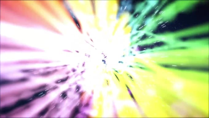 Create this colorful space logo reveal intro video by Misterbob | Fiverr