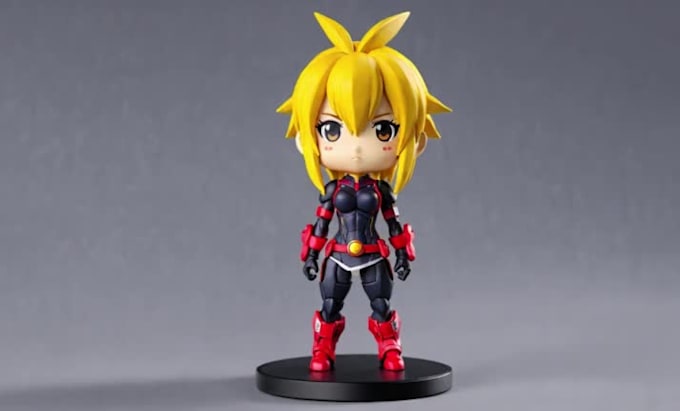 Design custom 3d collectible figurines, anime character and game ...