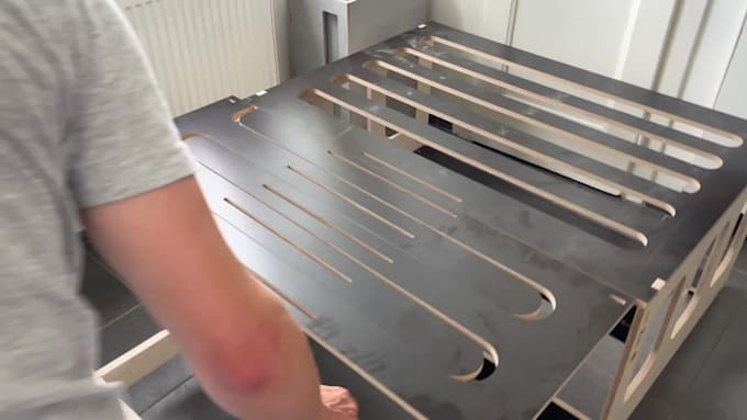 Do technical drawing of camper car kit design for vw t4, t5, t6 by ...