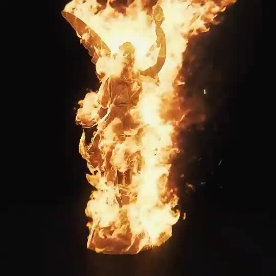 Create 3d fire simulation 3d smoke simulation vfx animation 3d water simulation by Claudius ...