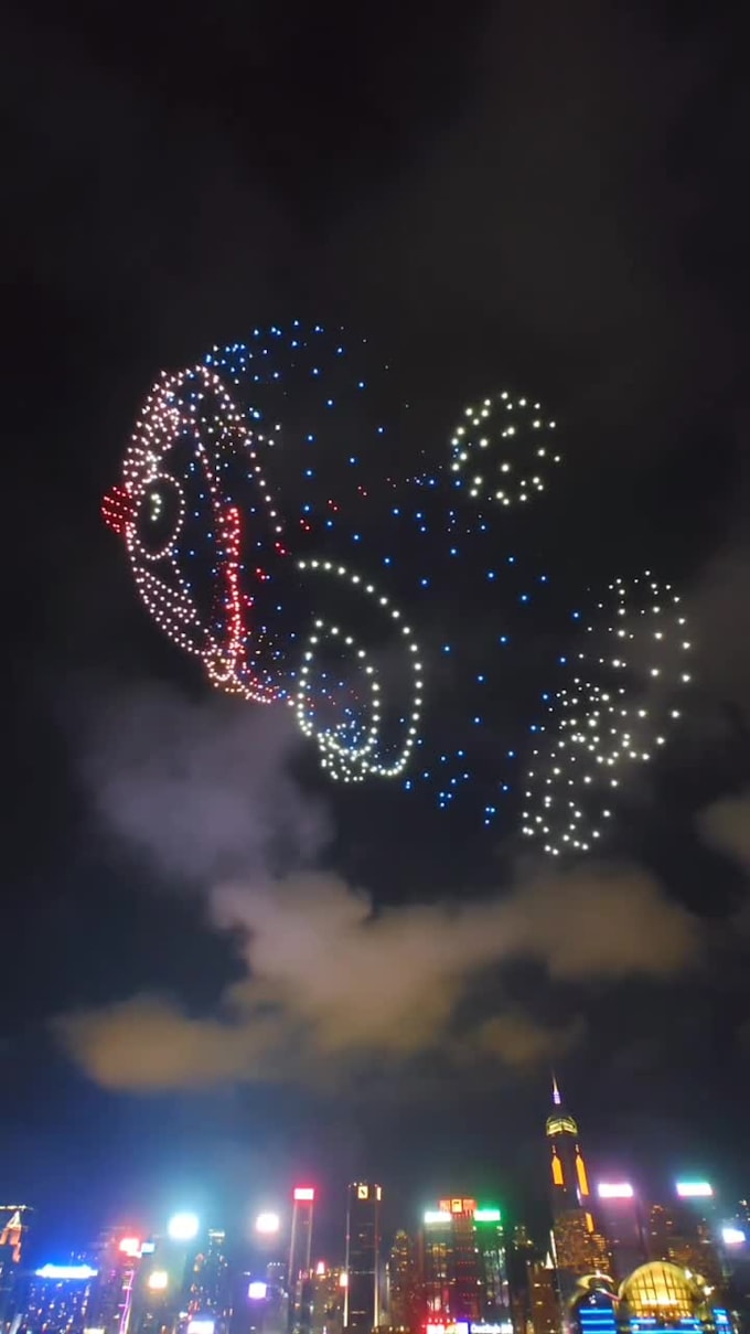 Do 3d drone show, 3d vfx animation, 3d drone show animation, drone show ...