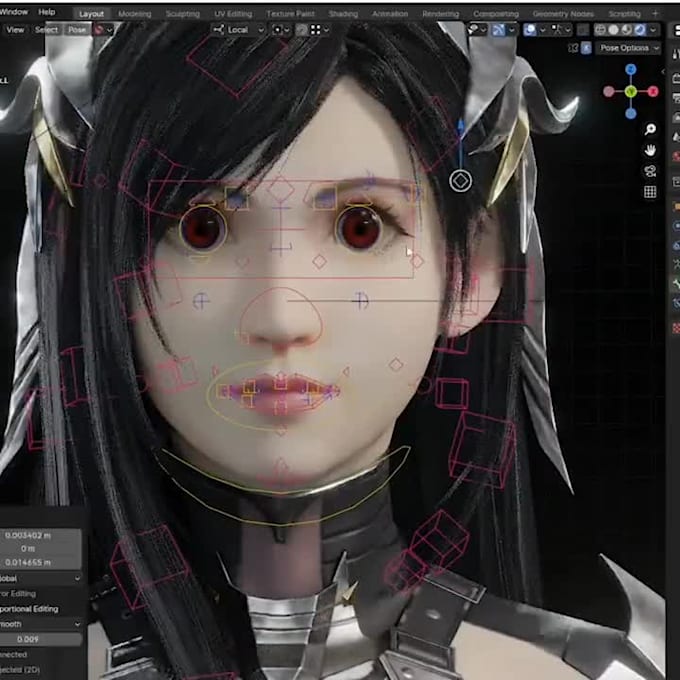 Rig your 3d character professionally in blender by Peterparker3d | Fiverr
