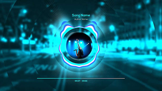 Make amazing music visualizers what you want you will get it by Jai147 ...