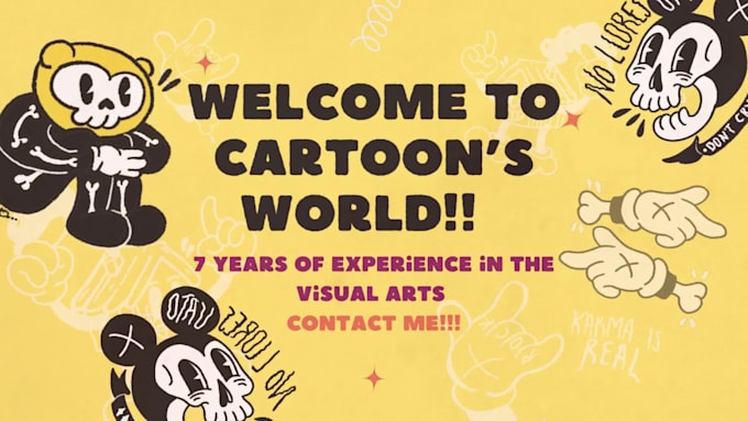 Do the best retro cartoon character illustration for you by ...