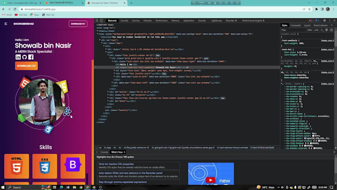 Do full stack web development by Showaibbin24 | Fiverr