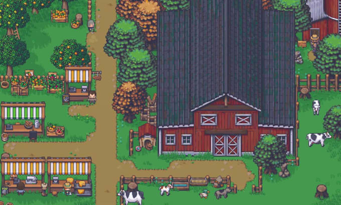 Draw pixel art tileset animationgame asset game environment isometric ...