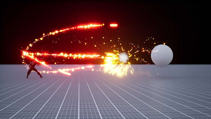 Make astounding unreal engine 5 niagara vfx for your game by Adhikariarsa | Fiverr