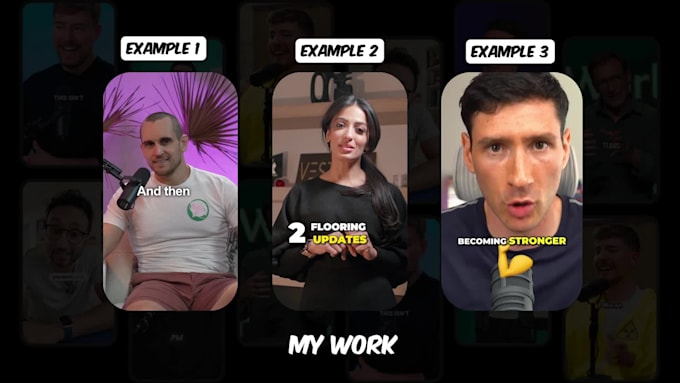 Repurpose or edit your short form videos, viral style on reels, shorts ...