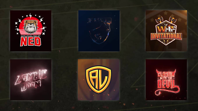 Create professional gaming logo animated icons by Jfx_24 | Fiverr