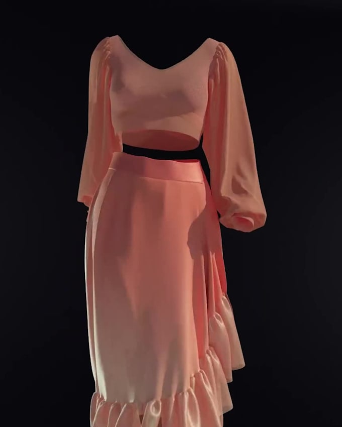 Create 3d fashion animation ads for your streetwear, brand by Vtuberdo ...