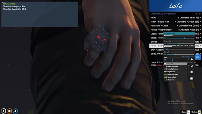 Create you a fivem custom ring for gta rp by Lui_tutz | Fiverr